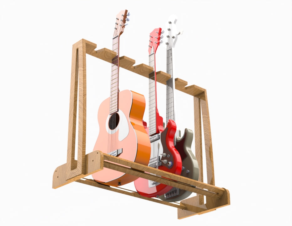 MCCARTNEY Guitar Multi Rack / stand | RacksCo – RacksCo.